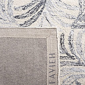 Safavieh Jardin Collection 8' x 10' Ivory/Grey JAR728F Handmade Contemporary Wool Blend Area Rug