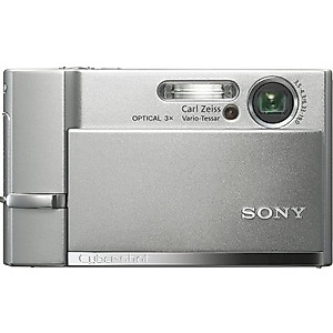 Sony Cybershot DSC-T50 7.2MP Digital Camera with 3x Optical Zoom (Silver)