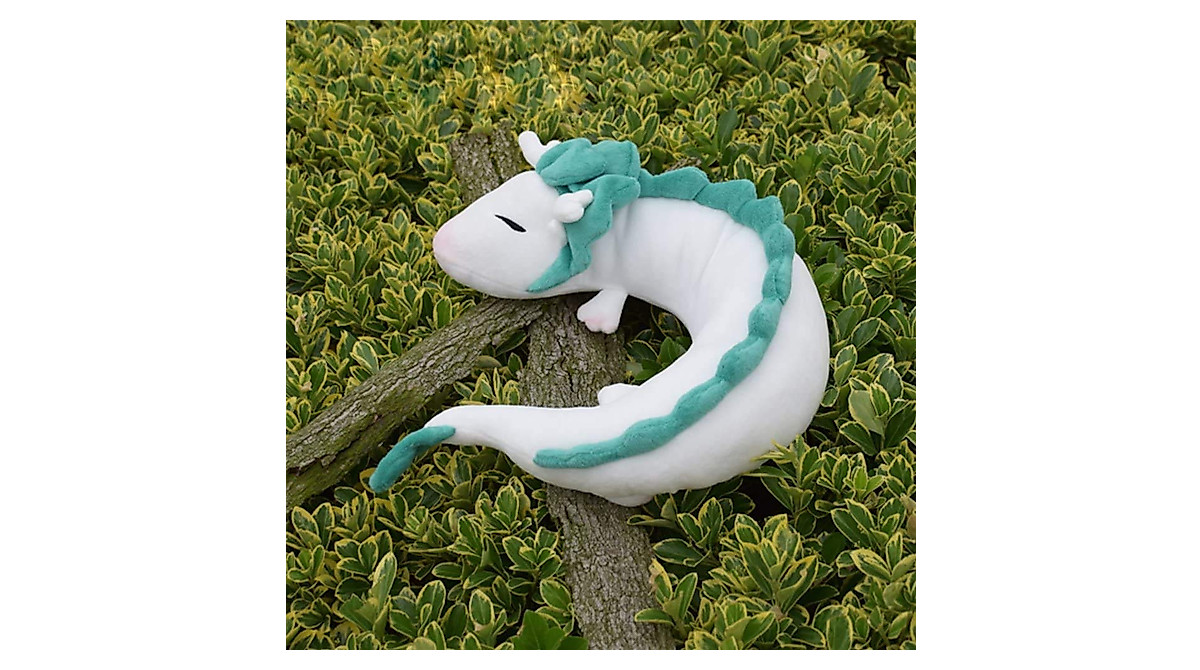 Cute Haku Plush Neck Pillow for Kids & Travel Comfort