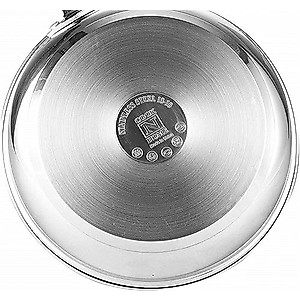 Cook N Home 4-Piece Stainless Steel Pasta Cooker Steamer Multipots, 12 Quart, Silver