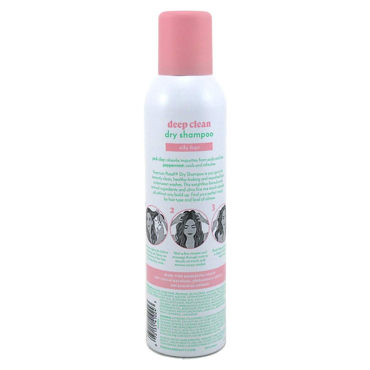 Psssst Deep Clean Dry Shampoo Oily Hair 5.3oz