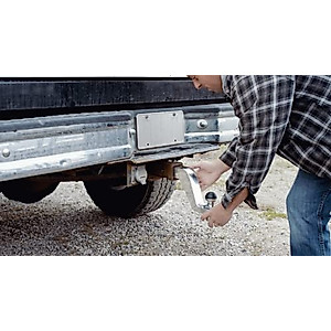 ANDERSEN HITCHES | Alumistinger | Aluminum Heavy Duty Hitch for Trucks | Trailer Hitch | 6" Drop, 2" Greaseless Ball | 6,000 lb. GTWR & 600 lb. Tongue Weight | 3510