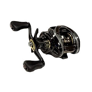 Daiwa, CR80 Casting Reel, 7.5:1 Gear Ratio, 7BB, RB Bearings, 15 lb Max Drag, Right Hand, Black, CR80HS (CR80HS)