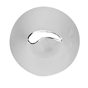 Restaurantware Pastry Tek Petal Tip 1 Reusable Decorating Cake Tip - #59S Dent-Resistant Stainless Steel Rose Frosting Tip Dishwasher-Safe Decorate Cupcakes Cakes or Cookies