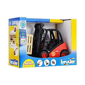 Bruder 02511 Linde H30D Forklift with 2 Pallets