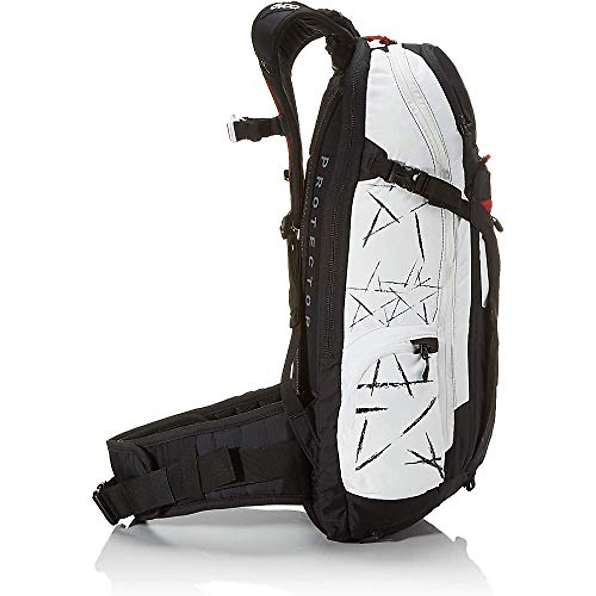 EVOC, FR Trail Unlimited, Protector backpack, 20L, Black/White, ML