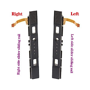 Left, Right LR Slider with Sensor Flex Cable for Switch Joy-Con Controller Flex Cable Retention Parts Replacement (Left + Right)