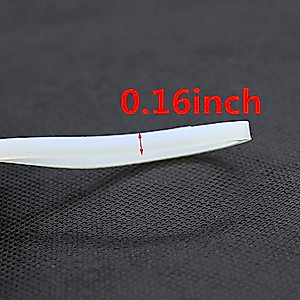 Anbige 4PCS White Rubber Sealing O-Ring Gasket Replacement Parts ,Compatible with Ninja Juicer Blender Replacement Seals (4 3.22inch gaskets)