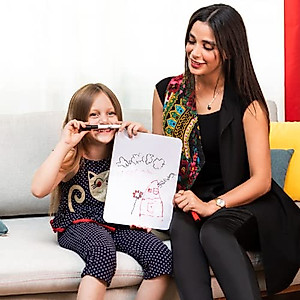 Mr. Pen- Dry Erase Lapboard, 11.75" x 8.9", Double Sided with 3 Dry Erase Markers, Mini Dry Erase Board, White Boards, Dry Erase Board for Kids, Small White Boards for Students, Dry Erase Boards