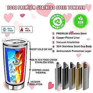 XWLAI Valentines Day Gifts for Wife - Wife Gifts - Wife Tumbler, Valentine, Christmas, Mothers Day, Birthday Anniversary Wedding Present for Her, Women, Best Wife Ever Gift - 20oz Insulated Tumbler