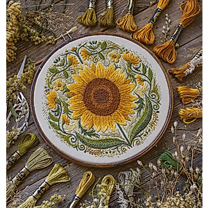 Paint with Thread: A step-by-step guide to embroidery through the seasons