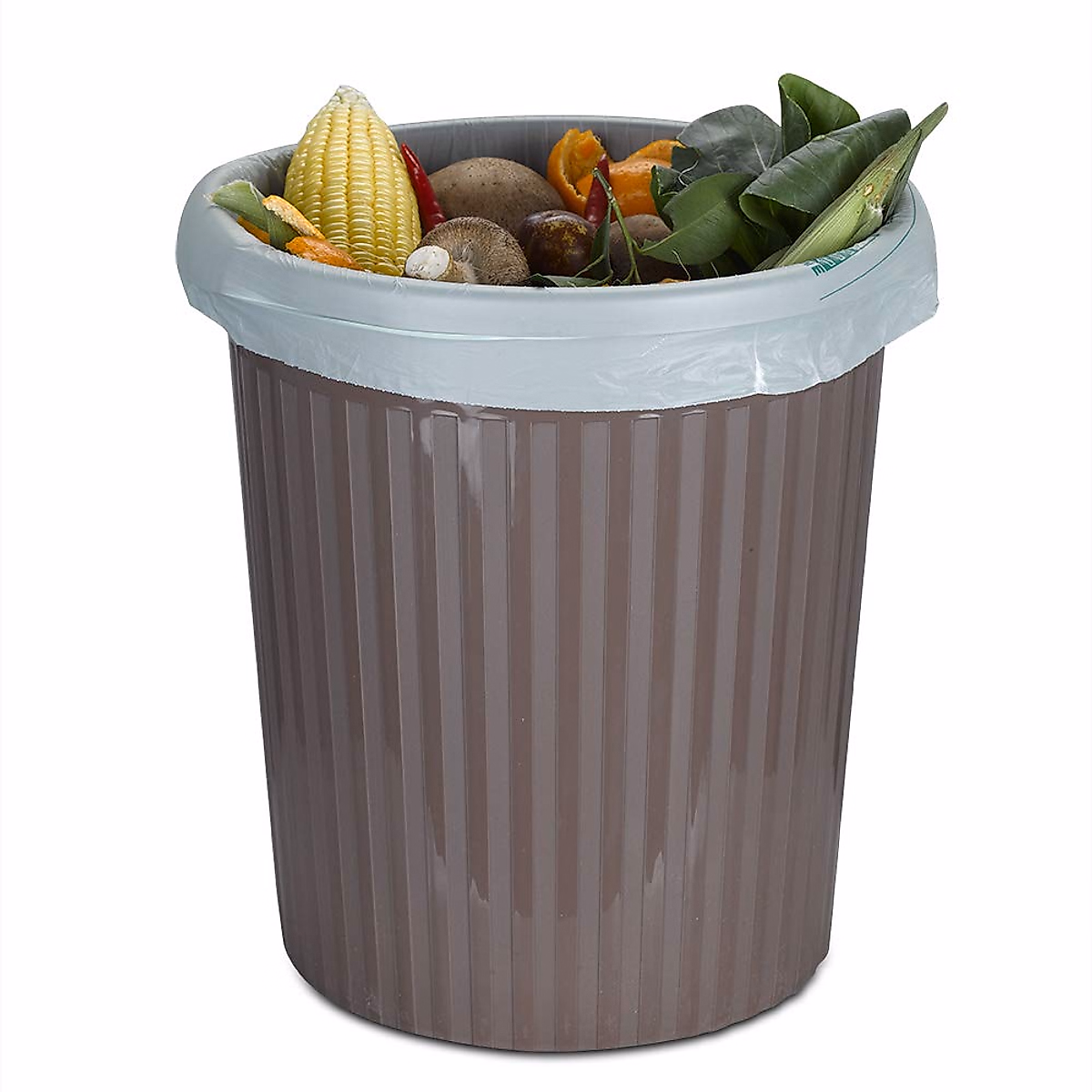 ProGreen Compostable Bags 2.6 Gallon, 300 Count, Extra Thick 0.71 Mil, Small Compost Kitchen Trash Bags, Food Scraps Yard Waste Bags, Compost ASTM D6400 BPI and TÜV AUSTRIA Certified