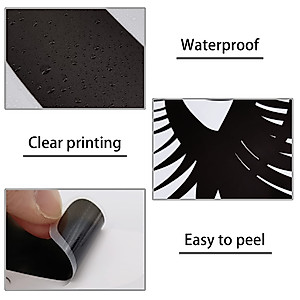 Quotes Wall Stickers Motivational Inspirational Wall Stickers Letter Wall Decals Vinyl Sayings Beauty Eye Wall Decor Positive Words for Women Girls Bedroom Living Room Hallways Home