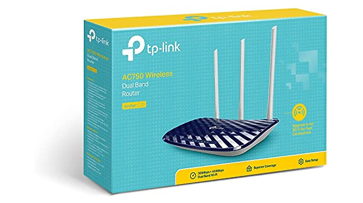 TP-Link Archer-C20-RB AC750 Router - Certified Refurbished