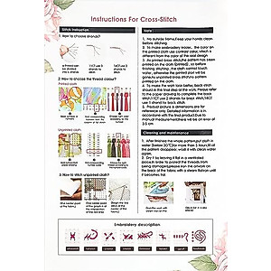 Christmas Truck Stamped Cross Stitch Kits - Dog Counted Cross Stitch Kits for Beginners Adults Needlepoint Cross-Stitch Patterns Dimensions Needlecrafts Embroidery Kits Arts and Crafts