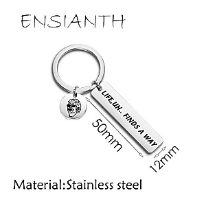 ENSIANTH Life uh finds a way Jeff Goldblum Fans Gift (Life Uh Finds a Way)