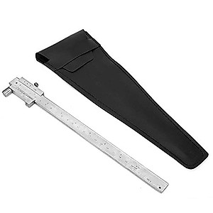 Scribing Caliper, 200mm 8in Dual Scale, Marking Vernier Caliper with Carbide Marking Needle for Scribe on Metal Wood Plastic