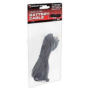 Stealth Cam 10 Feet Battery Connection Cable Black ,One Size