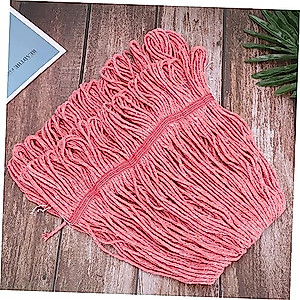 Healifty 1pc Dust Mop Refill Mop Handle Commercial Washable Mop Head Floor Mops Sponge Mops Microfiber Spray Mop Cleaning Mop Cloth Mop Accessories Practical Mop Cloth Headband Supplies Mop