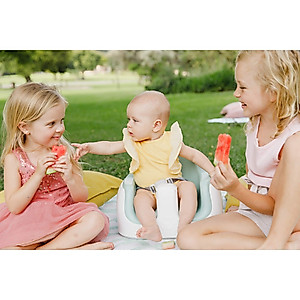 Bumbo 3-in-1 Baby Multi Seat Booster with Feeding Tray, 6-36 Months, Powder Blue