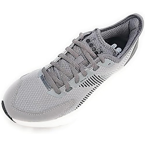 Diadora Unisex Running Shoe, Alloy Steel Gray Black, 13.5 US Men
