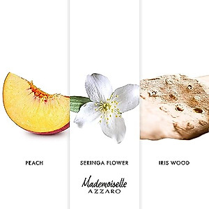 Azzaro Mademoiselle Eau de Toilette - Perfume for Women - Floral & Fruity Women's Fragrance, 1 Fl Oz