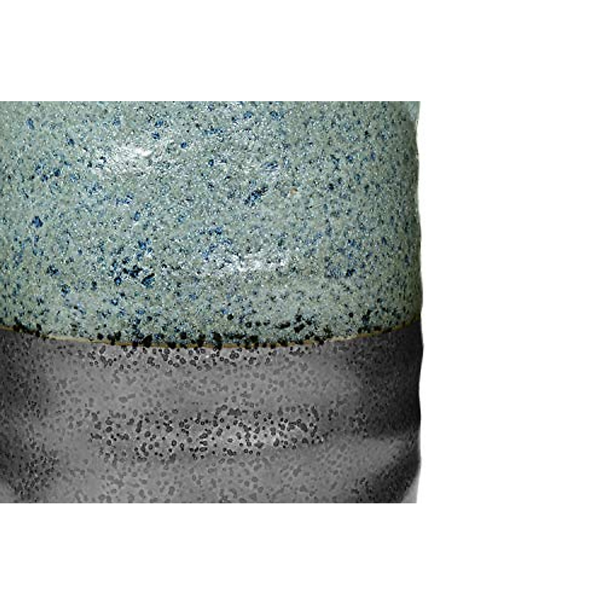 Mino Ware Traditional Japanese Yunomi Tea Cups, Set of 2, Kurosuisho for Green Tea, Matcha Tea 3.14 inch