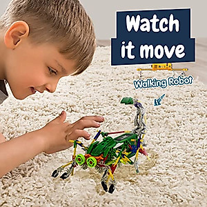 Science4you Scorpiobot Robotics Kit for Kids - Building Robot Toys for Kids 8-12 Year olds, Robot Kit with 161 Pieces, Stem Building Games, Robots for Kids, Gift for 8+ Year Olds Boys and Girls