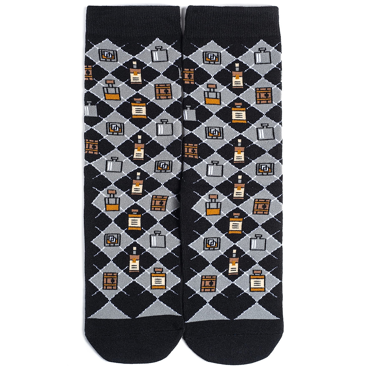 I'd Rather Be Drinking Whiskey Socks - Unique Whiskey Gift for Men Who Have Everything - Unisex One Size