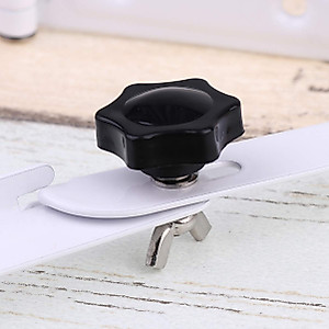 DOITOOL 2Pcs Solar Panel Tilt Mount Brackets, 0°- 90° Adjustable Solar Panel Support Frame