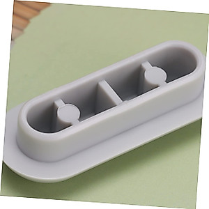 jojofuny 2pcs Toilet Seat Spacer Sitz Bath for Toilet Bumper Replacement Toilet Spacer for Bidet Toilet Lid Cushioning Pad Toilet Seat Antislip Gasket Toilet Accessories Padded Toilet Seat