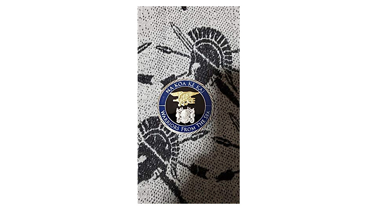 Rare Seal Delivery Vehicle Challenge Coin | Na Koa Ke Kai