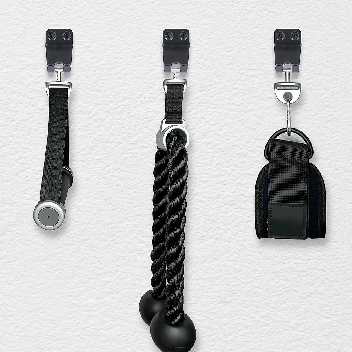 OMMUU 5PCS Wall Mounted with Special Fit for Tonal Accessory Shelf Clips Adapter Hooks Space Saving for Home Gym Garage T-Lock Exercise Equipment Organization Multipurpose Organizer Storage