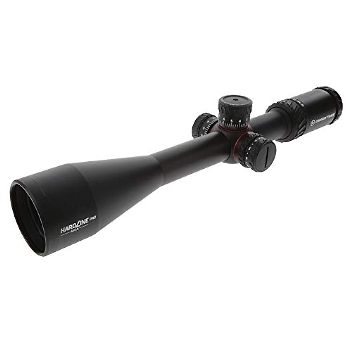Crimson Trace Hardline Pro 4-16x50mm Riflescope with SFP, Illuminated MR1-MOA Reticle, Zero Stop, Lightweight Solid Construction, Scope Caps and Lens Cloth for Hunting, Shooting and Outdoor
