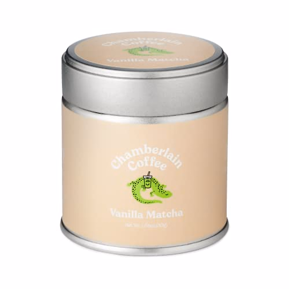 Chamberlain Coffee Matcha Japanese Green Tea Powder, Vegan, Gluten-Free 1oz tin, Vanilla