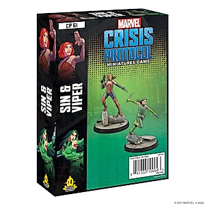 Marvel Crisis Protocol: Sin and Viper Character Pack