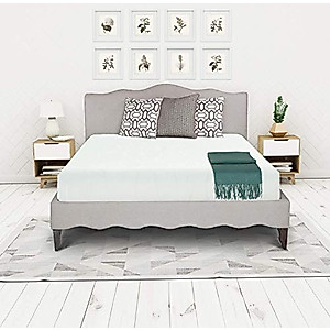 Irvine Home Collection 1500 Bed Mattress Conventional, King, White
