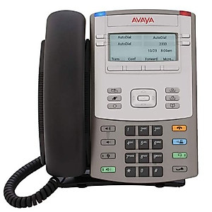 Avaya/Nortel 1120E IP Telephone (Newer Avaya Model) WITH power supply - Gray & Silver (NTYS03AFE6)