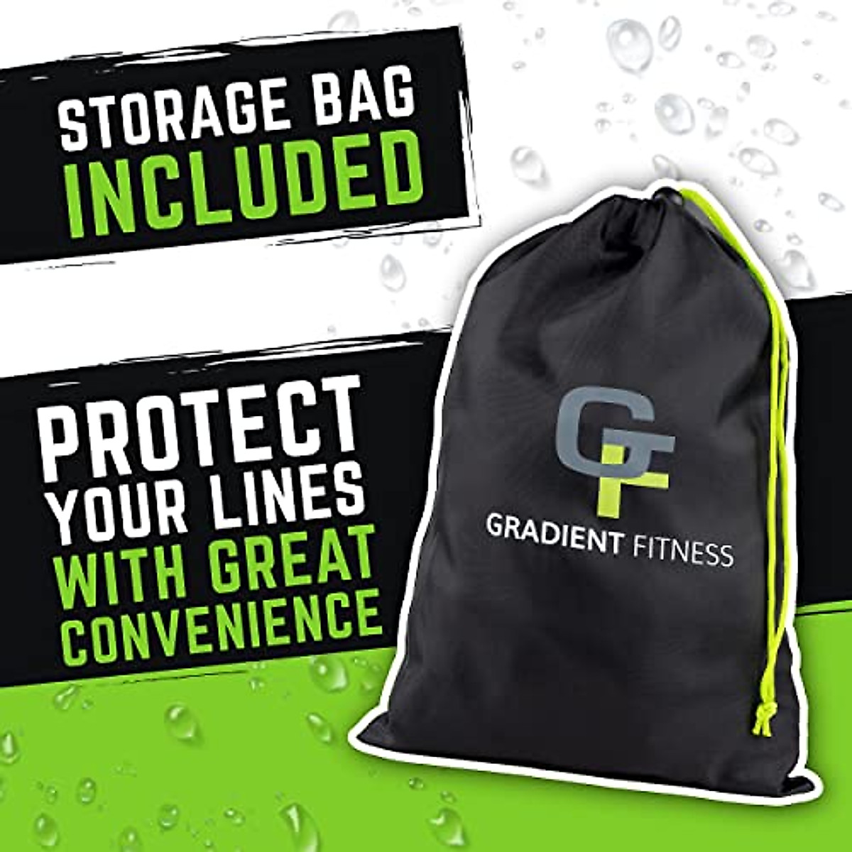 Gradient Fitness Bungee Dock Line (4' - 2 Pack) | Marine Rope Boat Dock Lines Make Docking & Boarding Easy for Jetski, Kayak, Pontoon. Boat Accessories Stretch 4'-5.5'. Mooring Boat Rope Absorbs Shock