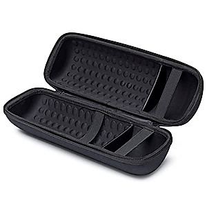 Sony SRS-XE200 X-Series Wireless Ultra Portable Bluetooth Speaker (Black) Bundle with Hard Travel and Storage Case (2 Items)