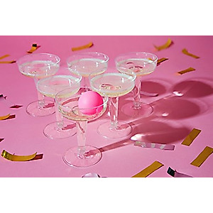 Talking Tables Prosecco Adult Drinking Includes Glasses & Ping Pong Balls | Games for Bachelorette Party, Girls Night, Birthday, Bridal Shower, NYE, Cham, 12 Glasses