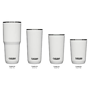 CamelBak Horizon 16 oz Tumbler - Insulated Stainless Steel - Tri-Mode Lid - Black