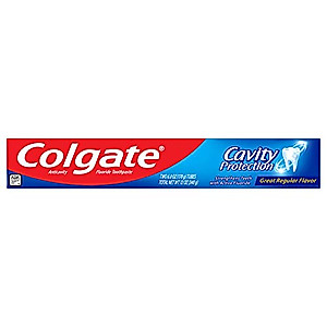 Colgate Cavity Protection Toothpaste with Fluoride - 6 Ounce Twin Pack