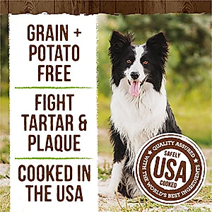 Merrick Fresh Kisses Natural Dental Chews Infused With Coconut And Botanical Oils For Medium Dogs 25-50 Lbs - 30 ct. Box