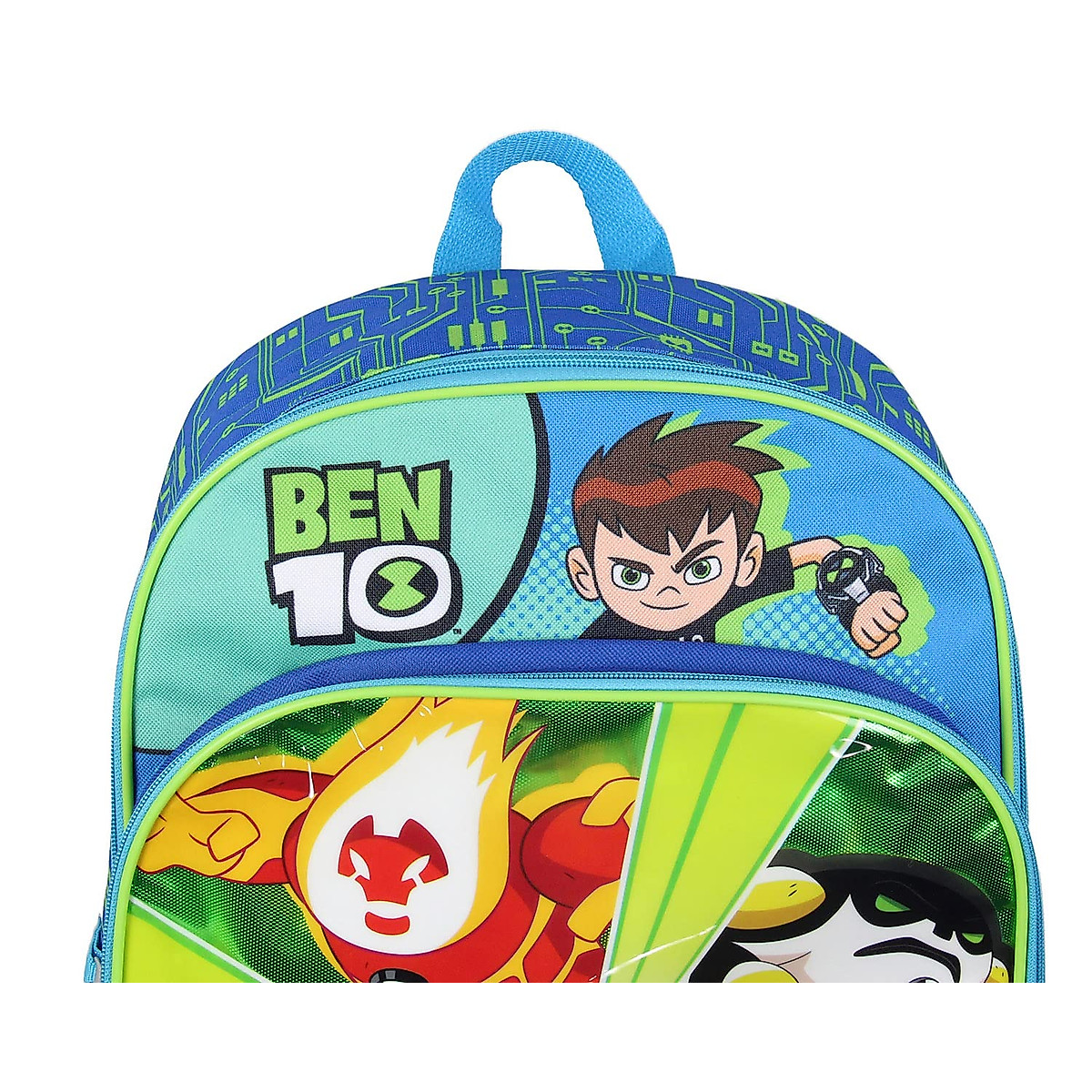 Bioworld Ben 10 Backpack Omnitrix Omniverse 16" Alien Force Kids School Travel Backpack