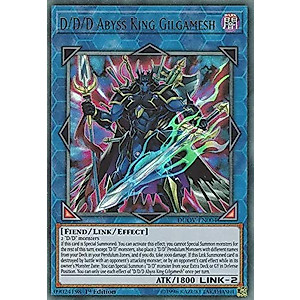 D/D/D Abyss King Gilgamesh - DUOV-EN004 - Ultra Rare - 1st Edition