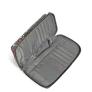 Vera Bradley Women's Cotton Smartphone Wristlet With RFID Protection, Hope Blooms - Recycled Cotton, One Size