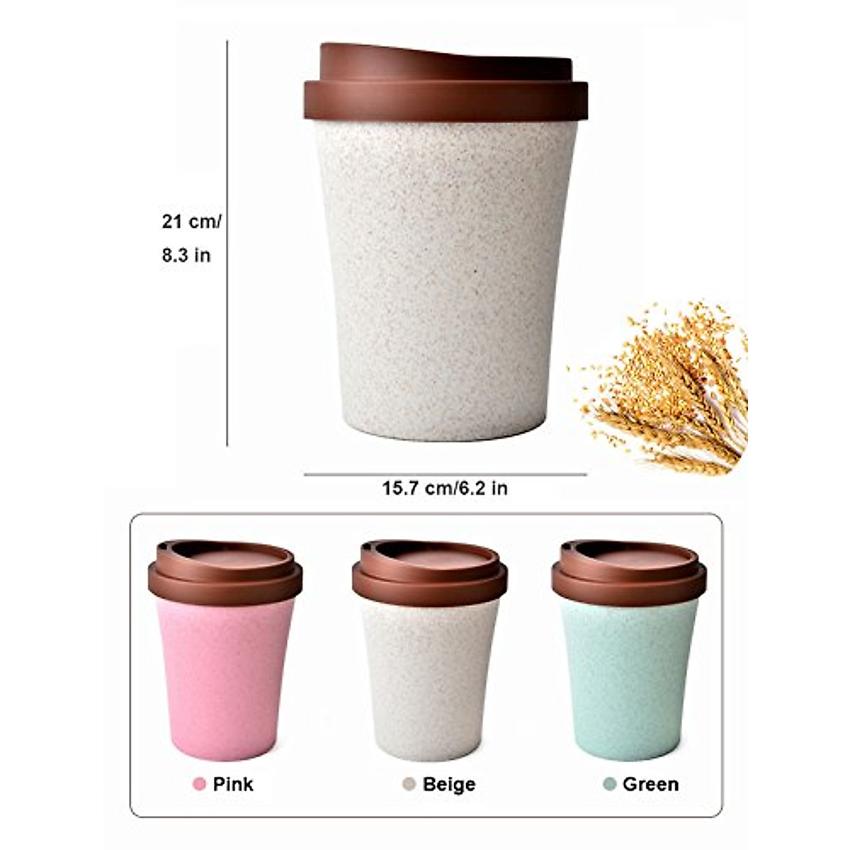 Cute Mini Desktop Trash Can, Waste Bin Roll Cover Wastebasket,Storage for Office, Room, Desk, Bathroom