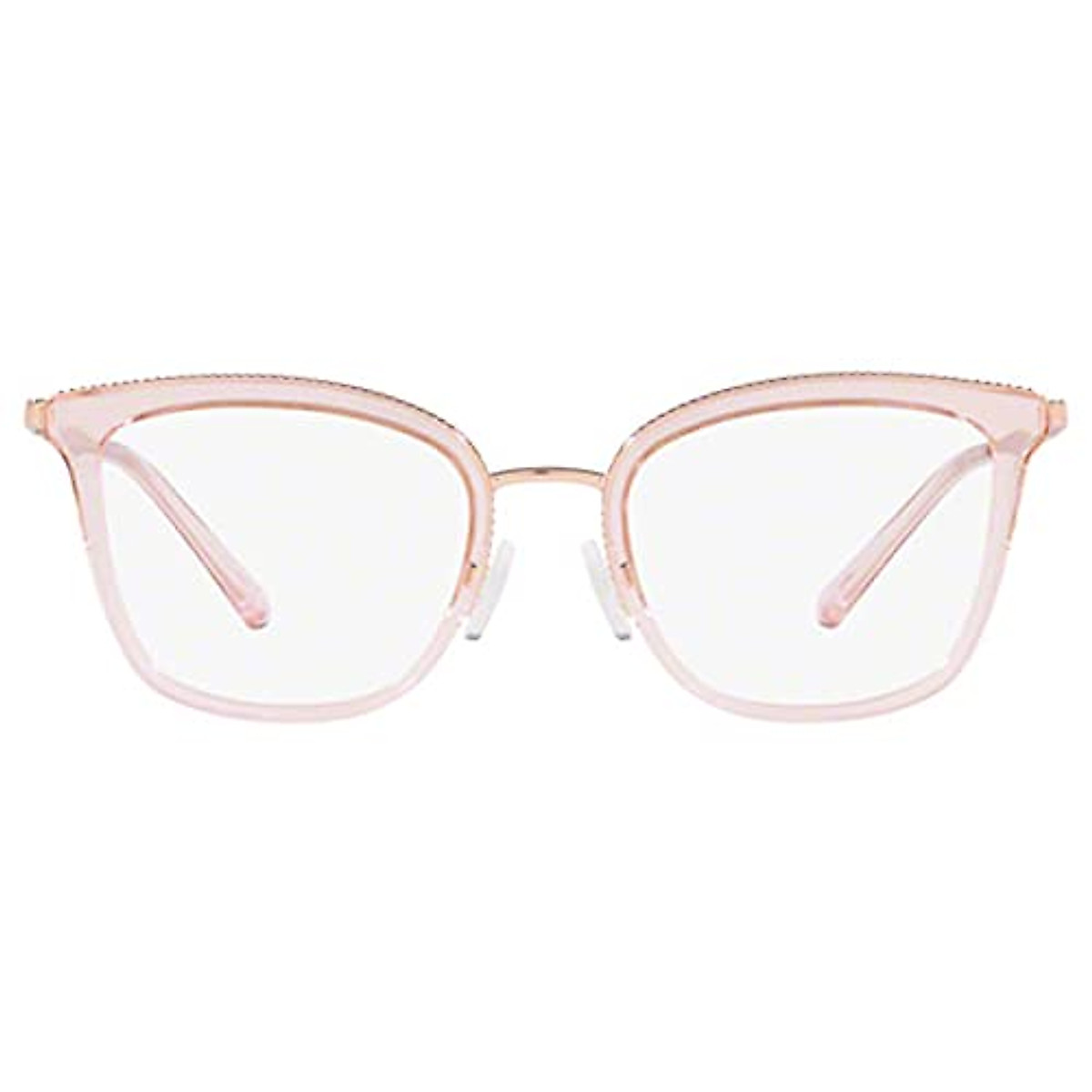 Michael Kors MK3032-3417 Eyeglass Frame COCONUT GROVE ROSE GOLD/PINK TRANSPARE w/DEMO LENS 51mm