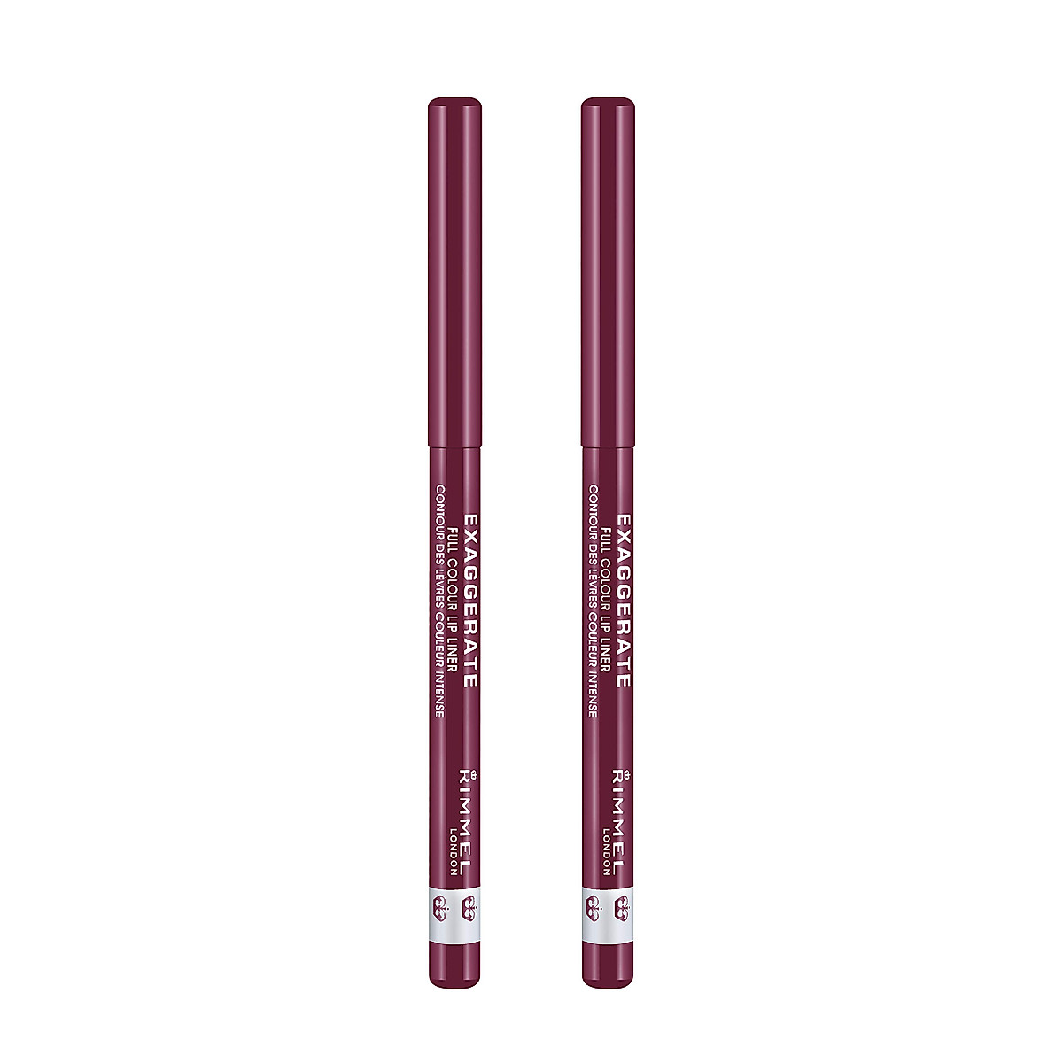 Rimmel Exaggerate Lip Liner, Under My Spell, 2 Count (Pack of 1)
